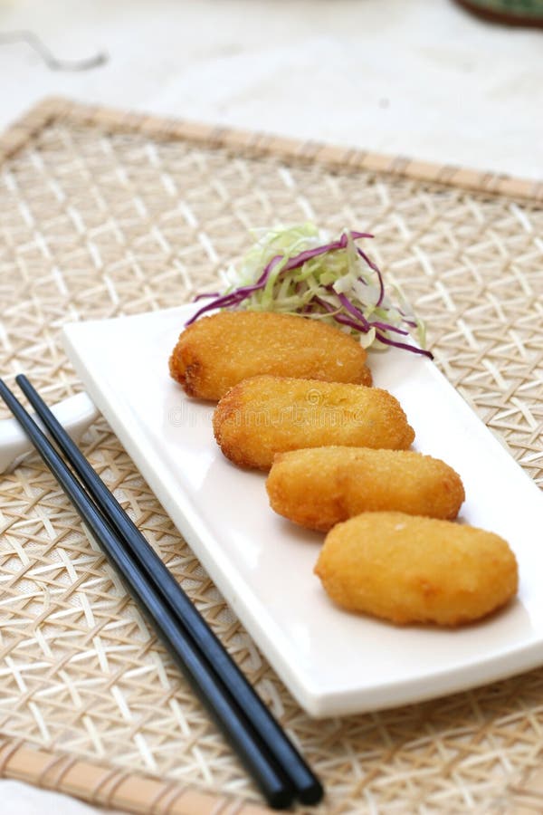 Prepared and Delicious Fried Cake Stock Image - Image of lunch ...