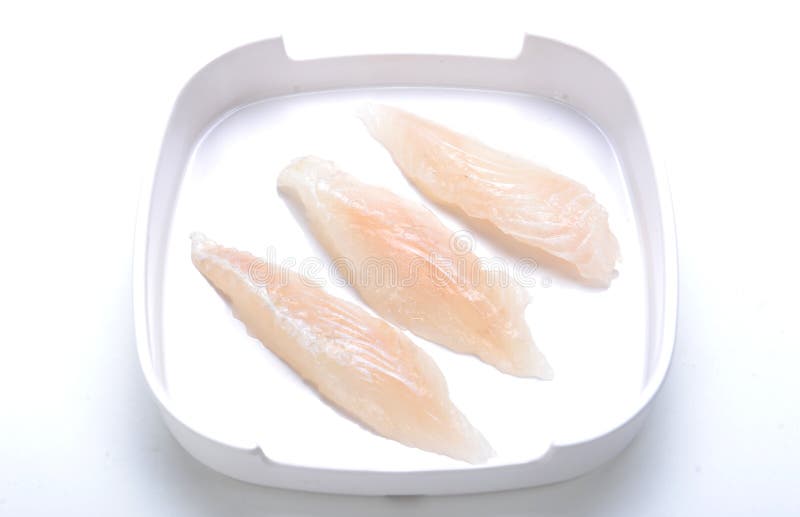Prepared Fish Fillet Pieces Stock Image - Image of background, fillet ...