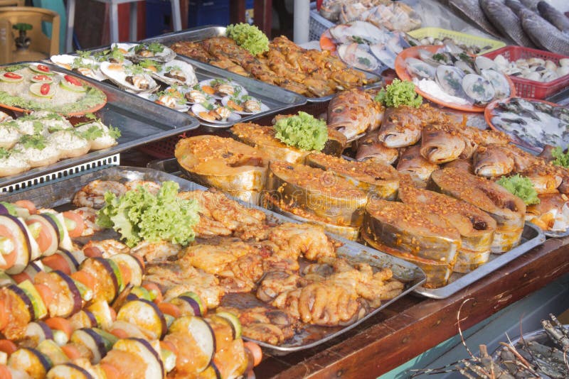 Chef Preparing Fish in Restaurant or Hotel Kitchen Stock Photo - Image ...