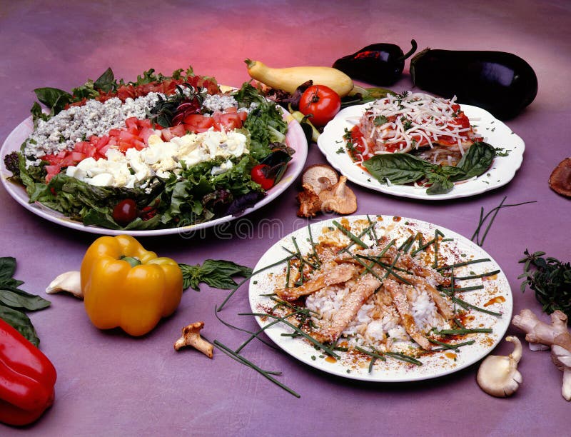 Prepared food stock image. Image of cater, peppers, catering - 64935