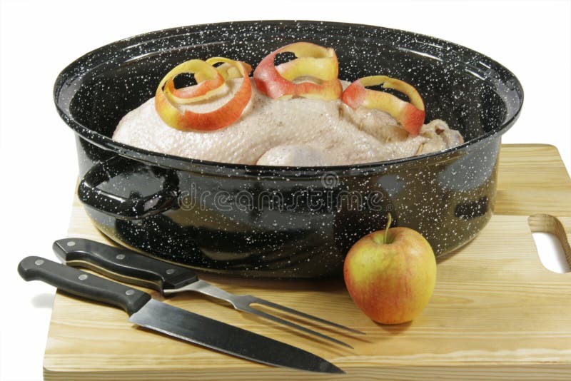 Prepared goose stock photo. Image of food, roast, dinner - 11870096