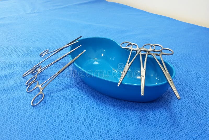 Prepared Instruments for Surgery Stock Photo - Image of kidney ...
