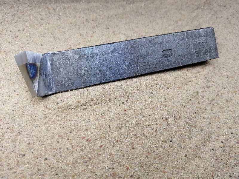 Prepared Tool for Turning for Clean Sand Stock Image - Image of clear ...