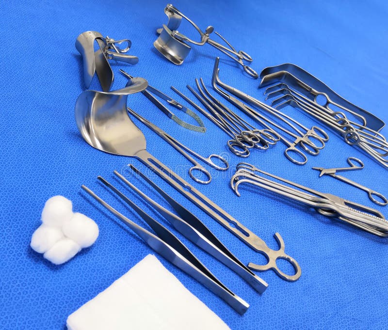 Prepared Medical Surgical Instruments Stock Photo - Image of healthcare ...