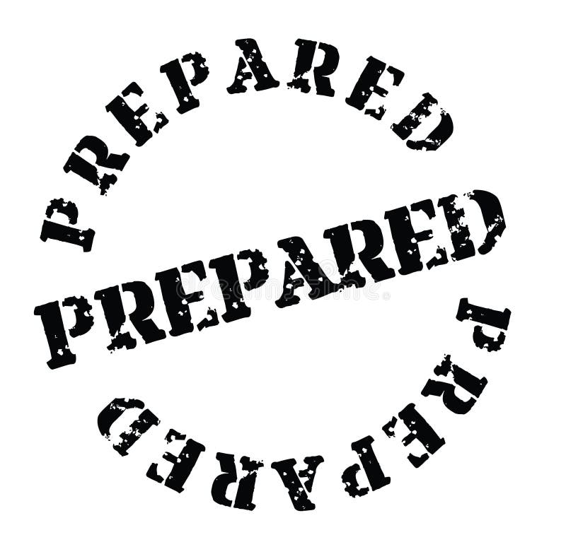 Prepared stamp stock vector. Illustration of template - 106508097