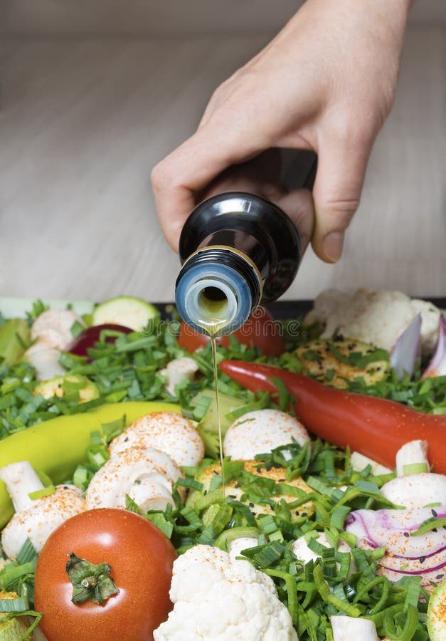 Prepared vegetables stock photo. Image of bell, meal - 43206484