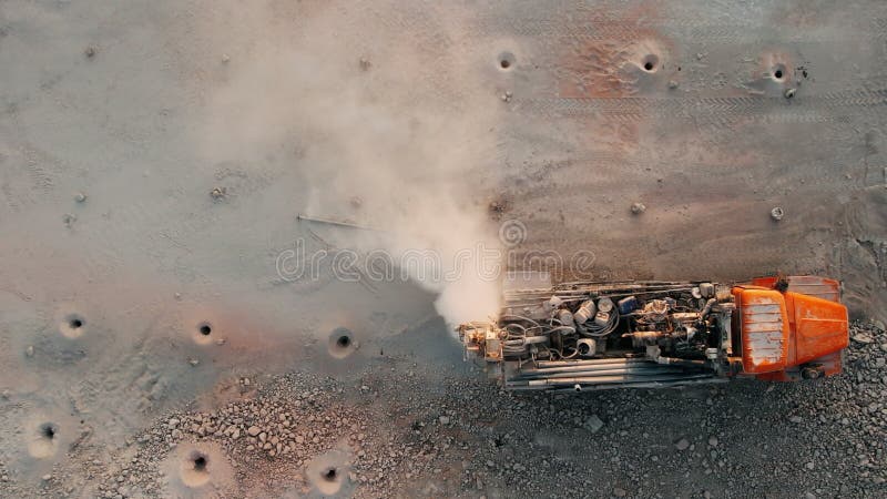 Preparing for Blasting Open Cast Mine Mining of Coal, Overall Plan ...