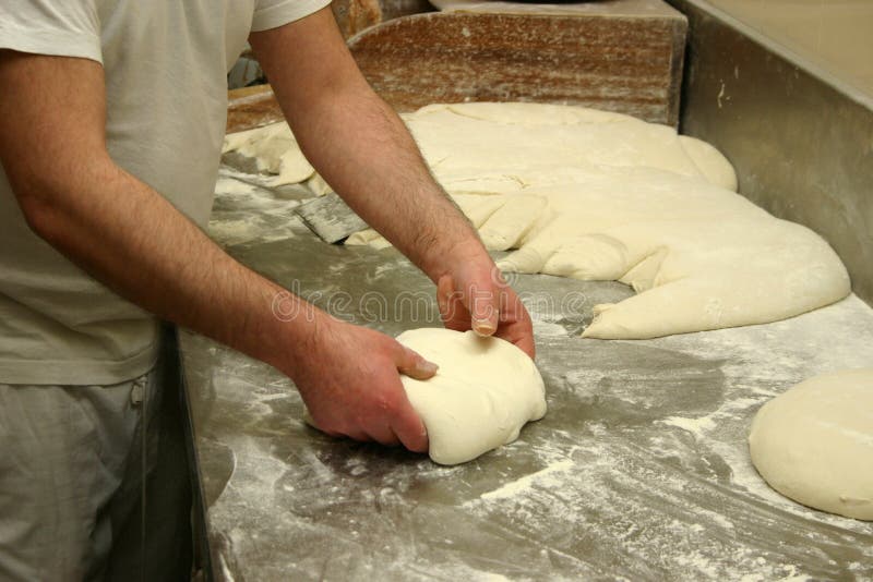 Preparing Bread Dough stock photo. Image of ingredients - 1972812
