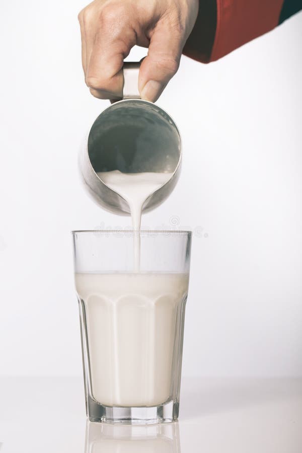 Extracting Coffee and Making Several Hot Drinks in Studio Stock Image ...