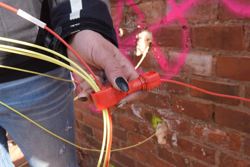Preparing the Explosives before Blasting Stock Photo - Image of ...