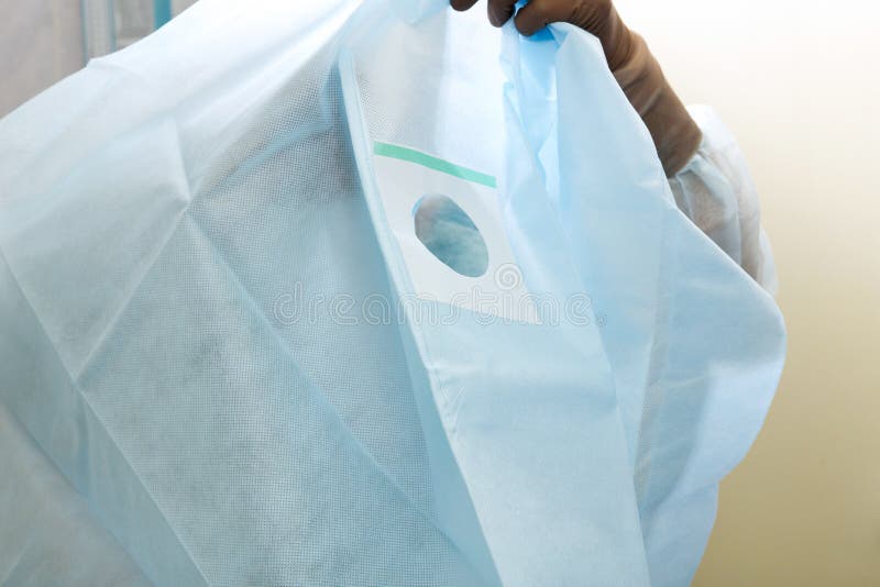 Preparing for eye surgery stock photo. Image of mask - 121544672