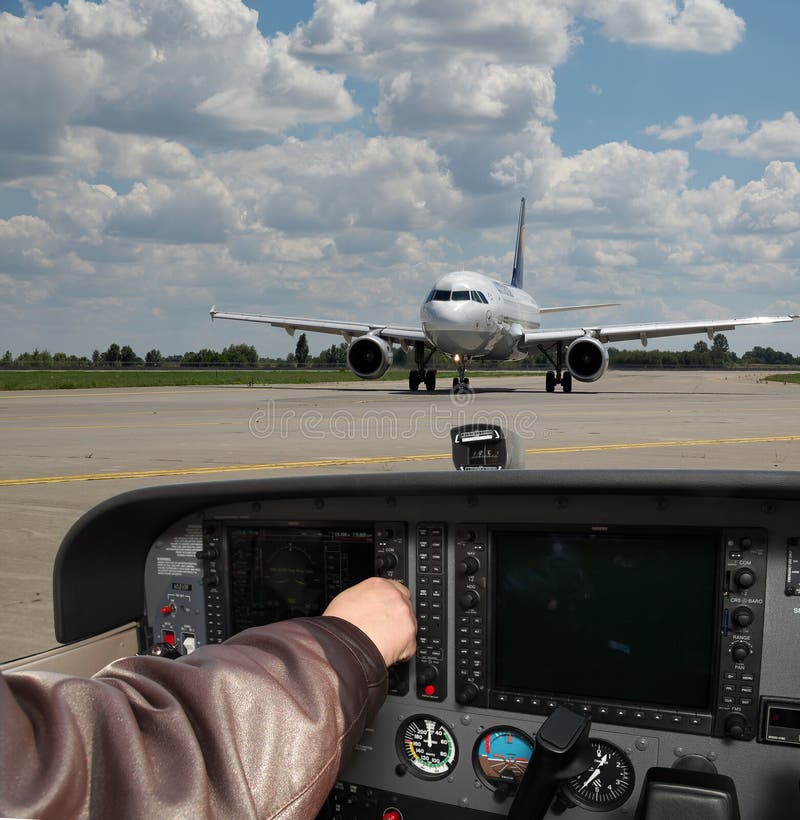 Preparing for a flight editorial photography. Image of cessna - 71554787