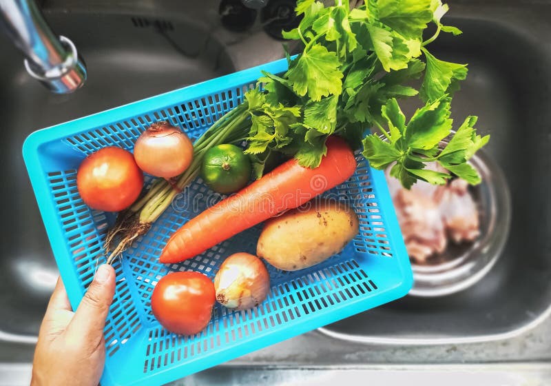 Sink wash stock photo. Image of food, nutrition, mosaic - 18158606