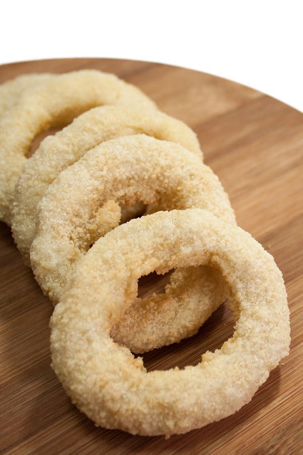 Preparing Fried Onion Rings Stock Image - Image of foods, high: 49108921