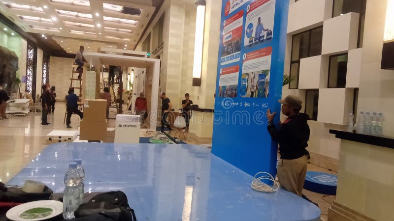 While Preparing for the G20 Event in Bali on 29 August 2022 Editorial ...