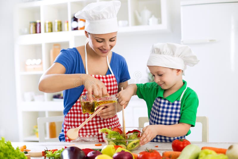 Preparing Healthy Food for Lunch Stock Image - Image of diet, chef ...