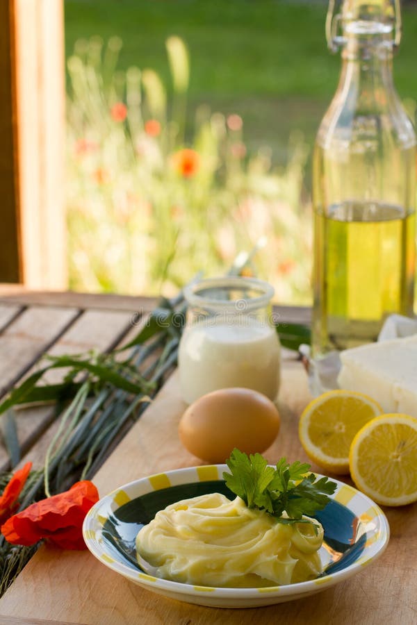 Preparing Homemade Margarine Stock Image - Image of fresh, table: 37498225