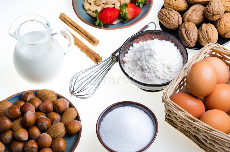 Preparing stock image. Image of tools, ingredient, flour - 33992999