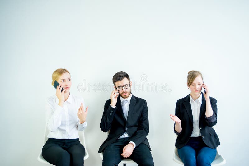 Preparing for a Job Interview Stock Photo - Image of preparing, people ...