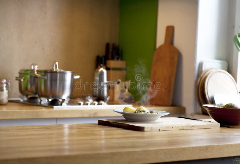 Preparing Lunch for the Family Stock Photo - Image of flavor, boil ...