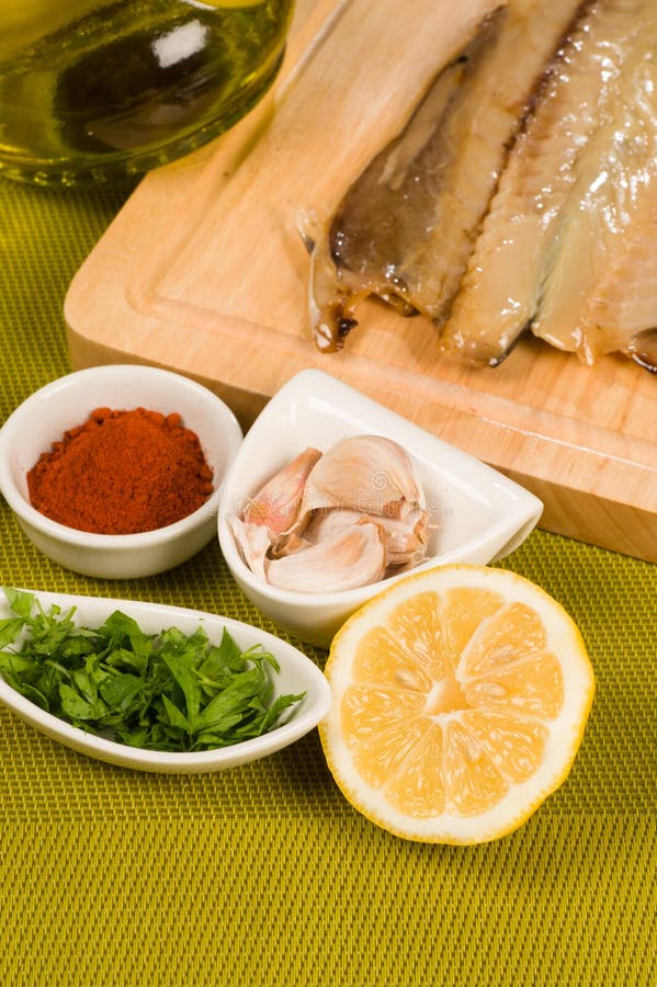 Preparing a marinade stock photo. Image of paprika, salted - 26334782