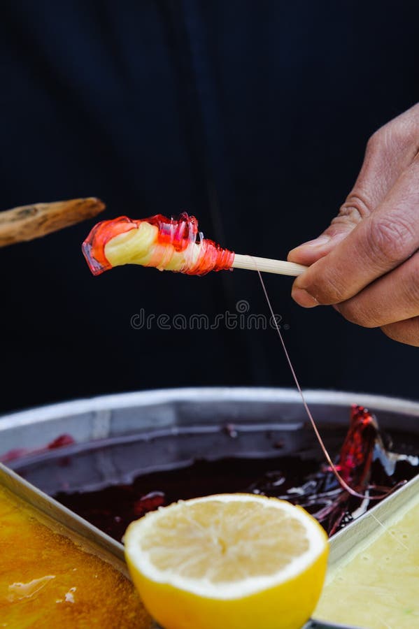 Ottoman Paste Turkish Macun Sekeri in Istanbul Stock Image - Image of ...