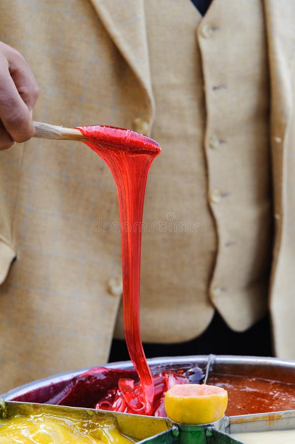 Ottoman Paste Turkish Macun Sekeri in Istanbul Stock Image - Image of ...