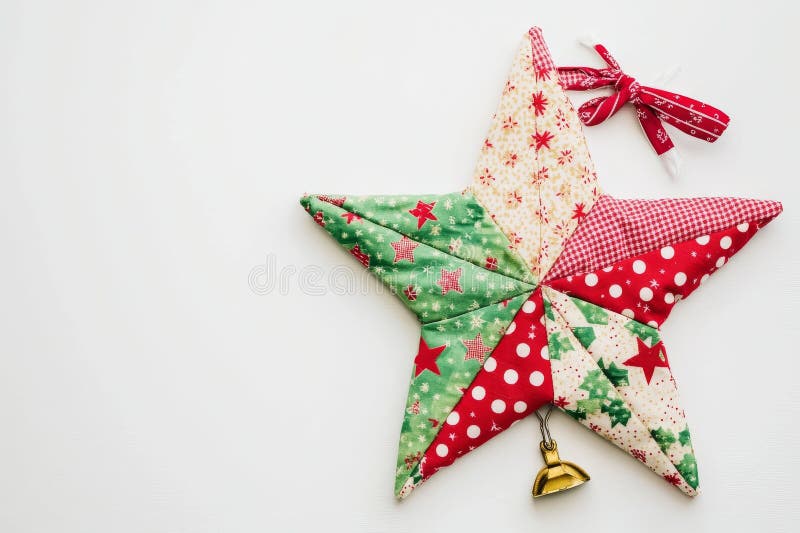 Preparing Pentagon and Triangular Fabric Pieces for Sewing a Patchwork ...