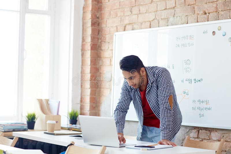 Preparing project stock photo. Image of explaining, profession - 120273962