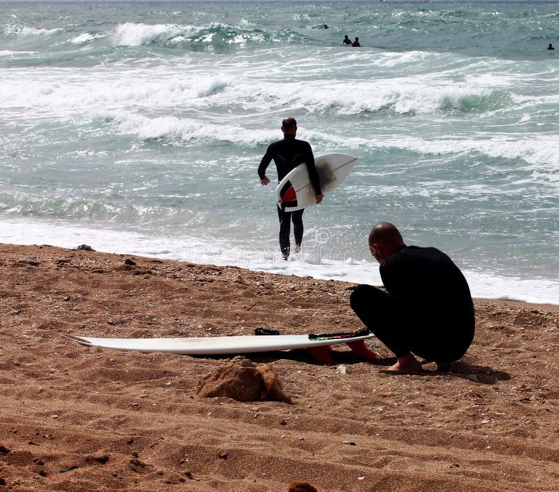 Surfers editorial stock image. Image of recreation, tide - 30302684