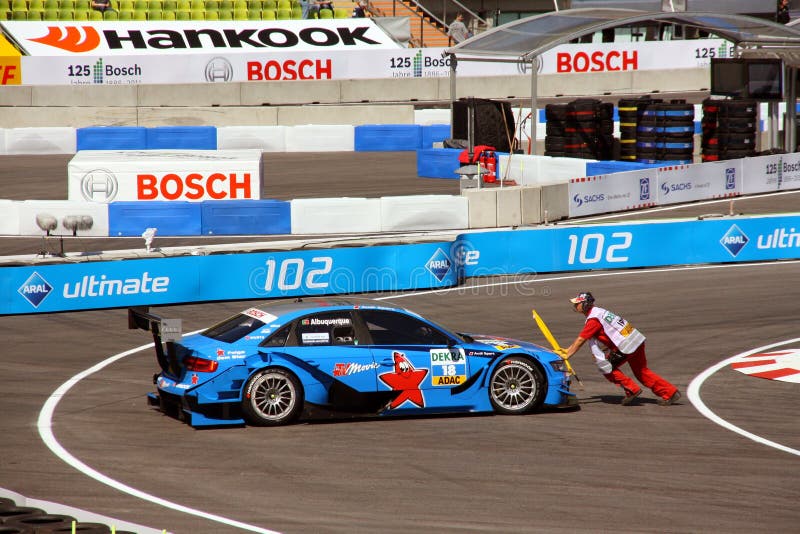 Preparing To Start for the DTM in Munich Editorial Image - Image of ...
