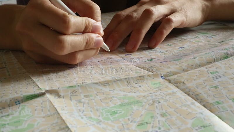 Finger Road Map Stock Footage & Videos - 188 Stock Videos