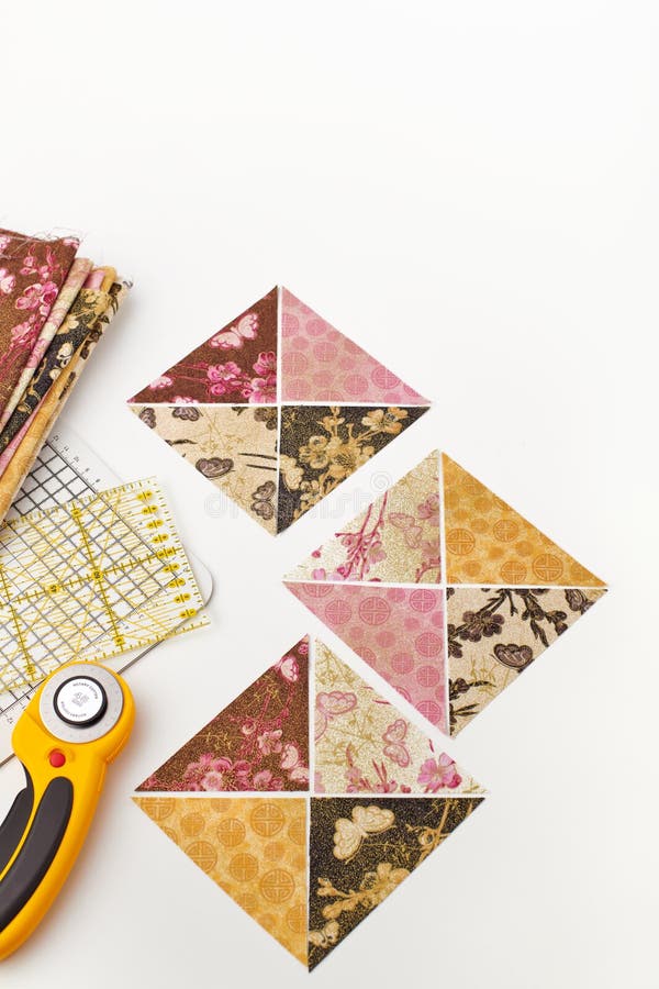 Triangle Square Quilt Block Pattern Stock Photos - Free & Royalty-Free ...