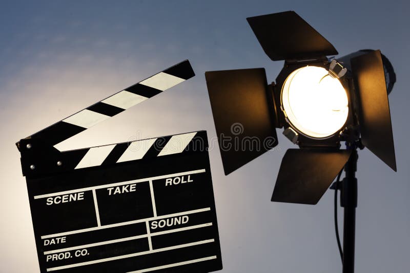 Preparing for Video Capture and Photo Shoot Stock Photo - Image of ...