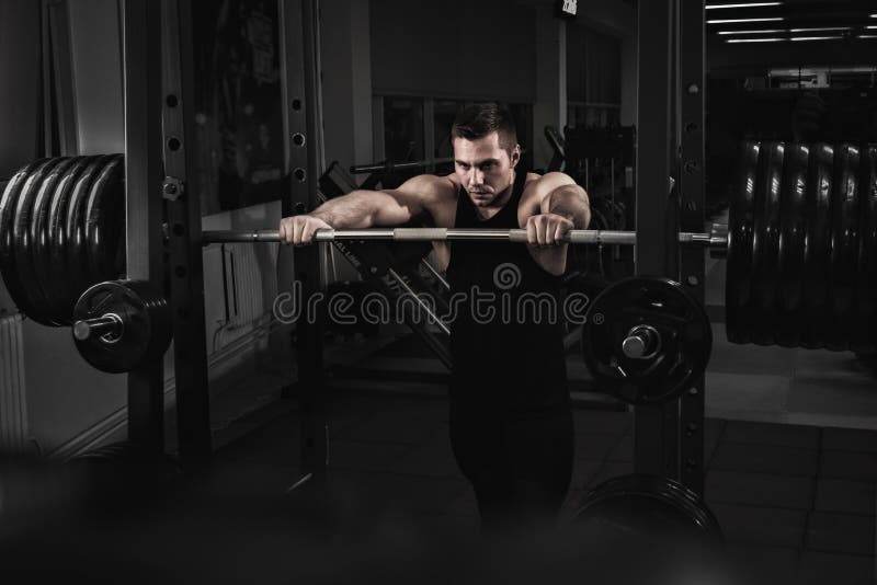 Preparing for workout stock image. Image of champion - 161763535
