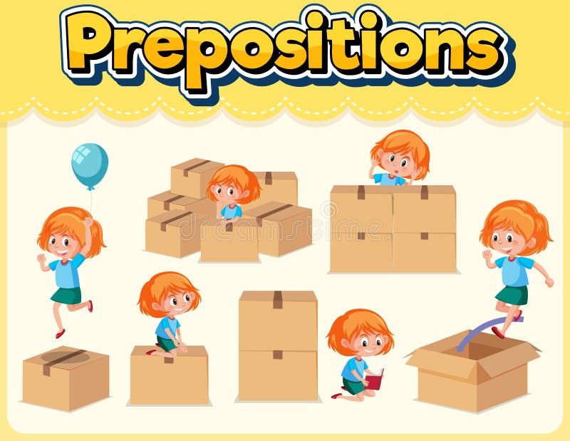 Preposition Box Stock Illustrations – 695 Preposition Box Stock ...