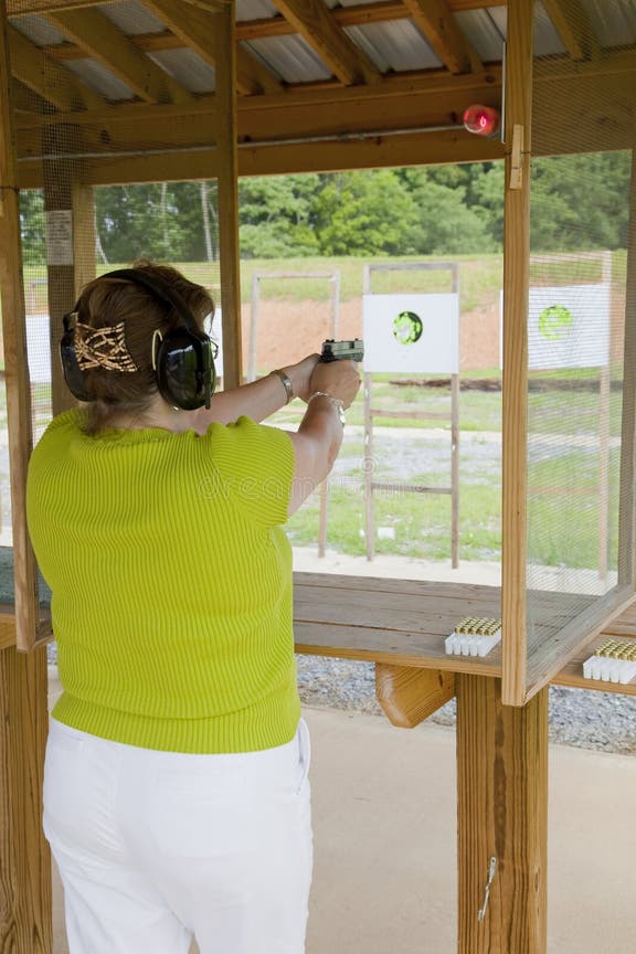 Prepper Practicing stock photo. Image of target, protection - 10335510