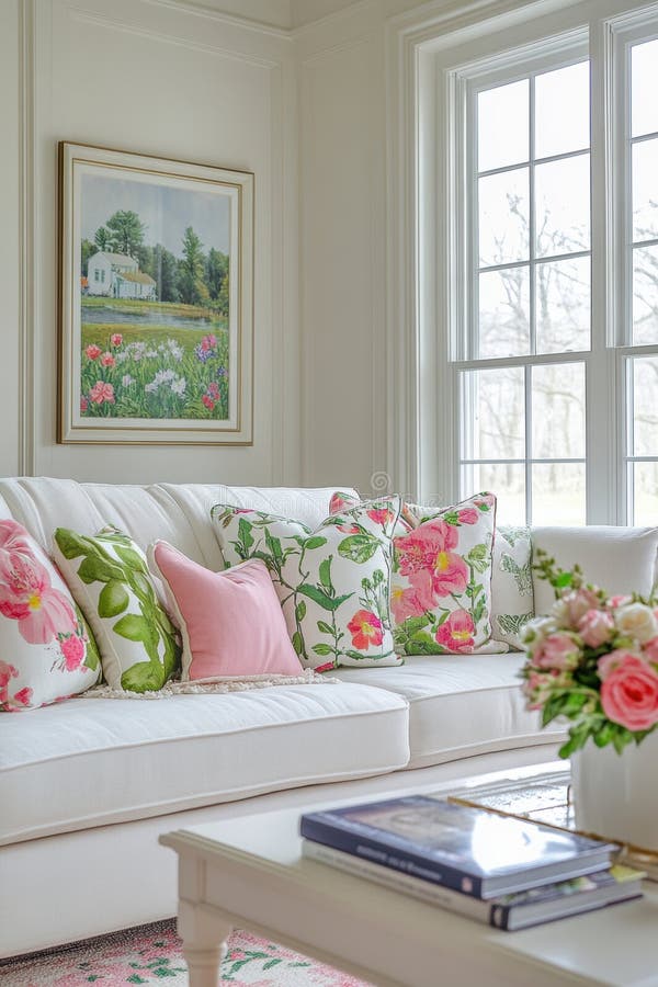 Preppy Chic Interiors, this Preppy Home Interior Blends Various ...