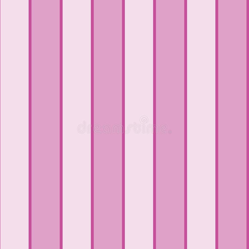 Preppy Hot Pink and Pastel Rose Vertical Stripes Creating a Seamless ...