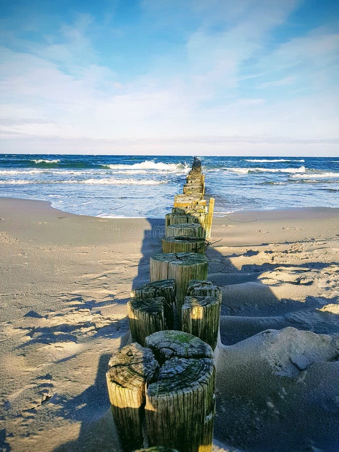 Prerow stock photo. Image of nature, prerow, ocean, waves - 154497798