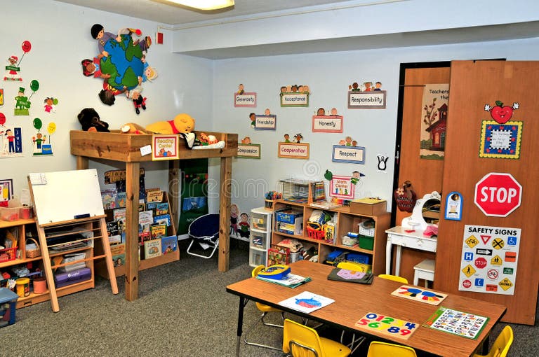 Preschool toy/fun area stock image. Image of room, learn - 22044219