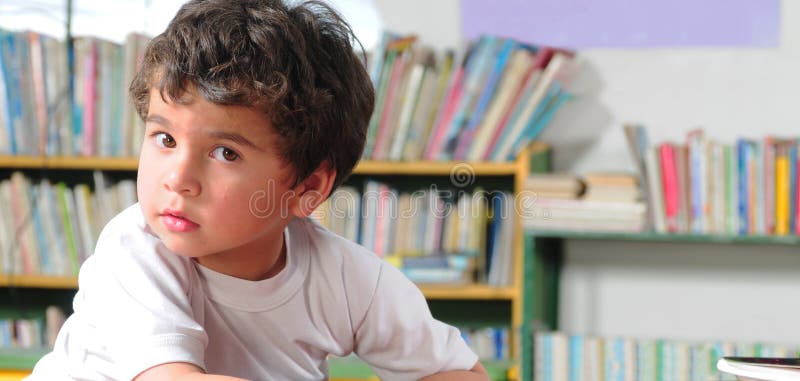 Preschooler stock photo. Image of preschooler, read, class - 11931856