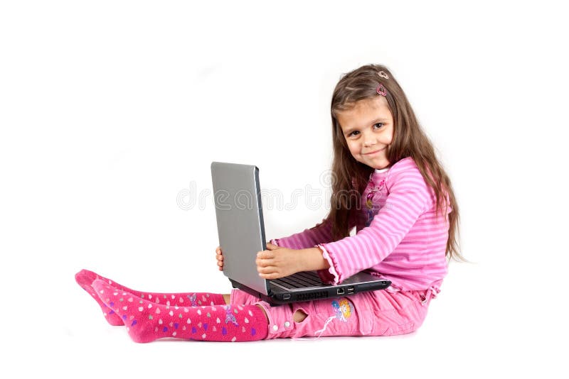 Preschooler Girl stock image. Image of learning, playful - 10382065