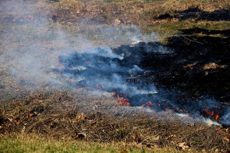 Prescribed burn sign stock image. Image of flames, fireman - 337389