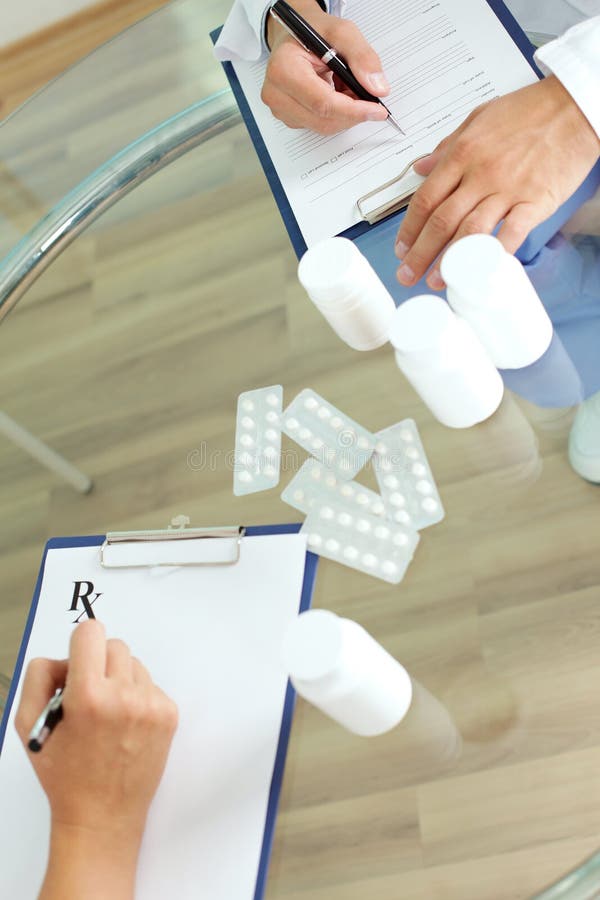 Prescribing tablets stock photo. Image of document, medicine - 29515734