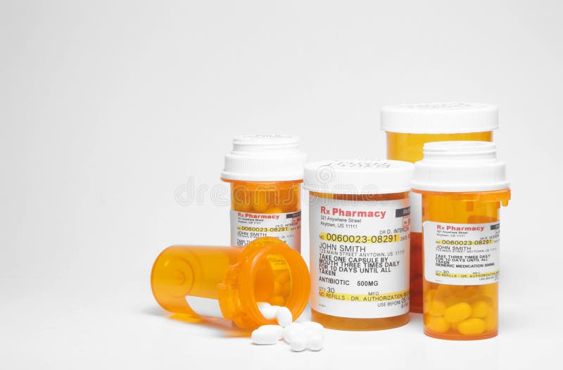 Prescription Medication stock photo. Image of pharmacy - 4198212