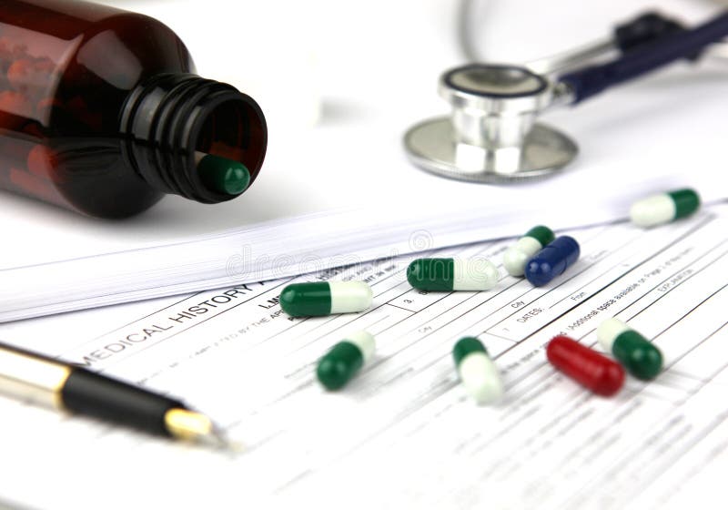 Prescription Medicine stock photo. Image of sick, help - 19672236