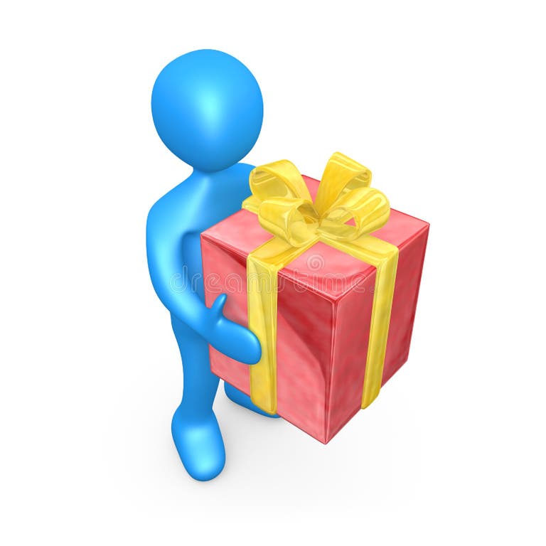 3d Person Present Surprise Stock Illustrations – 1,104 3d Person ...