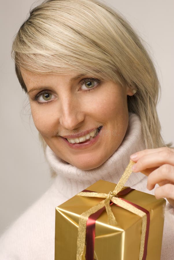 Present stock photo. Image of christmas, icon, holidays - 1538318