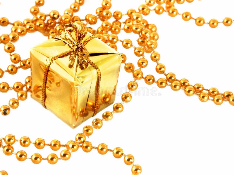 Present stock image. Image of isolated, delivery, decoration - 410969